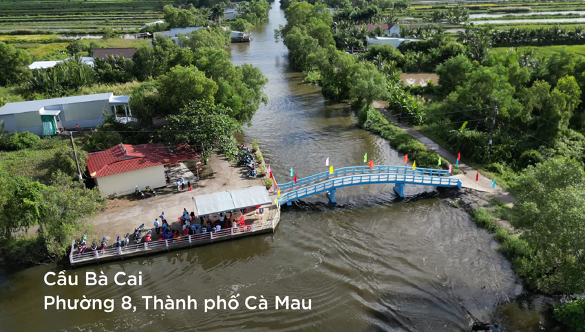 Khánh thành cầu Bà Cai (tại phường 8, Thành phố Cà Mau) - Do Ủy ban Y ...